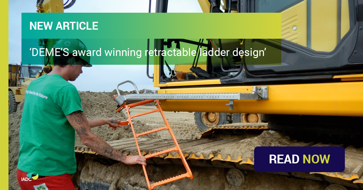 DEME’S award winning retractable ladder design - IADC Dredging