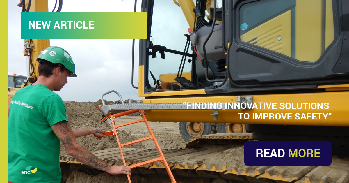 Finding innovative solutions to improve safety - IADC Dredging